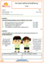 PSW (Life Skills) Test - Gr.4 - Term 1 - Brainiacs Tutoring Centre